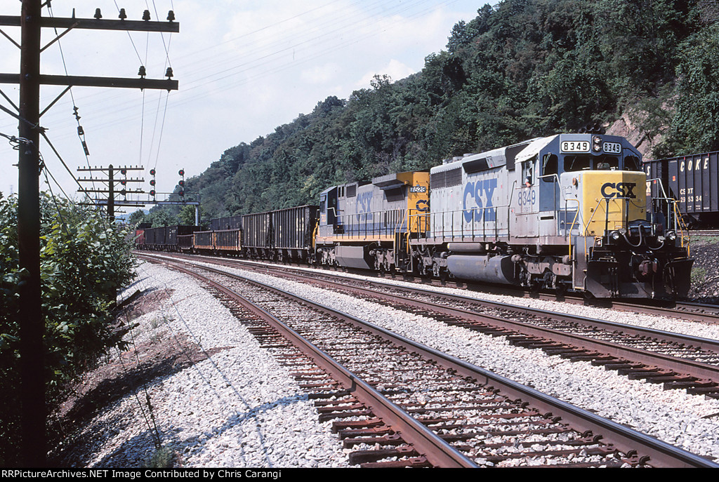 CSXT 8349 & 7523